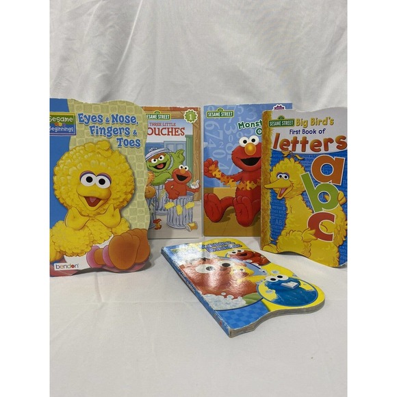 Accents | Lot Of 5 Sesame Street Books For Little Sesame Beginners ...